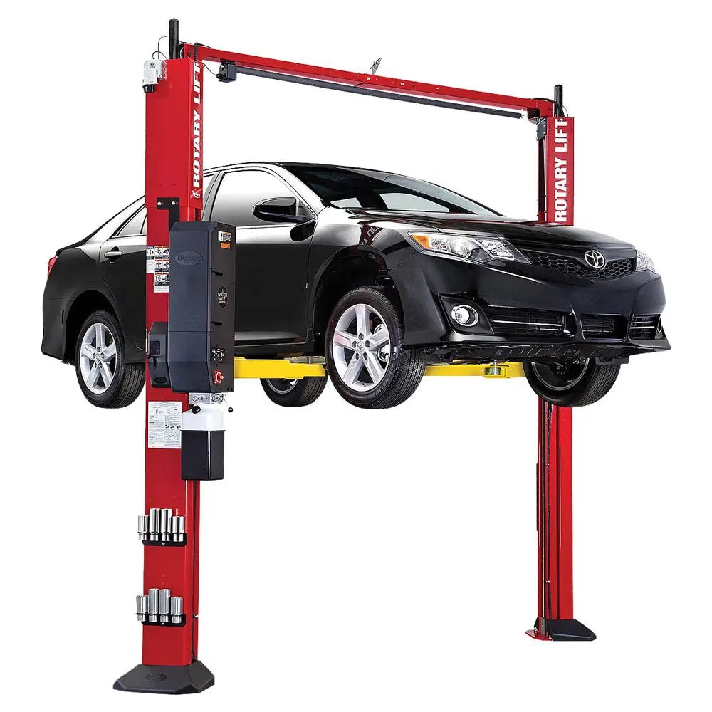 Rotary Two-Post Lift | SPOA10 | 10K Asymmetrical – Garage Supply Guys