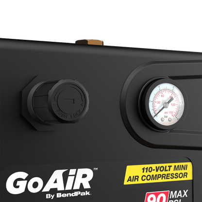 BendPak Mini Air Compressor - 110V 120 PSI – Garage Supply Guys