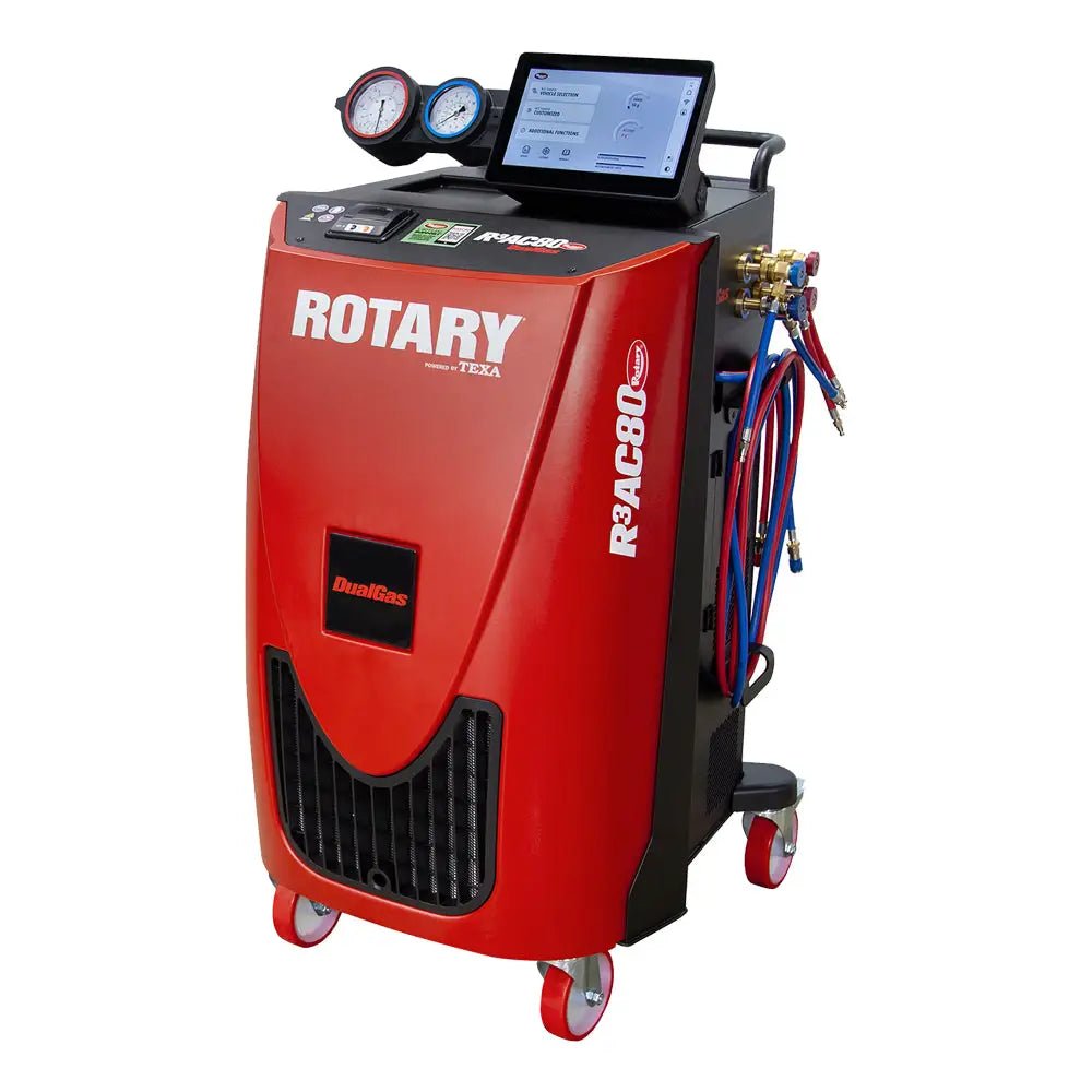 Rotary Dual Gas AC System | R3AC80-AYF – Garage Supply Guys